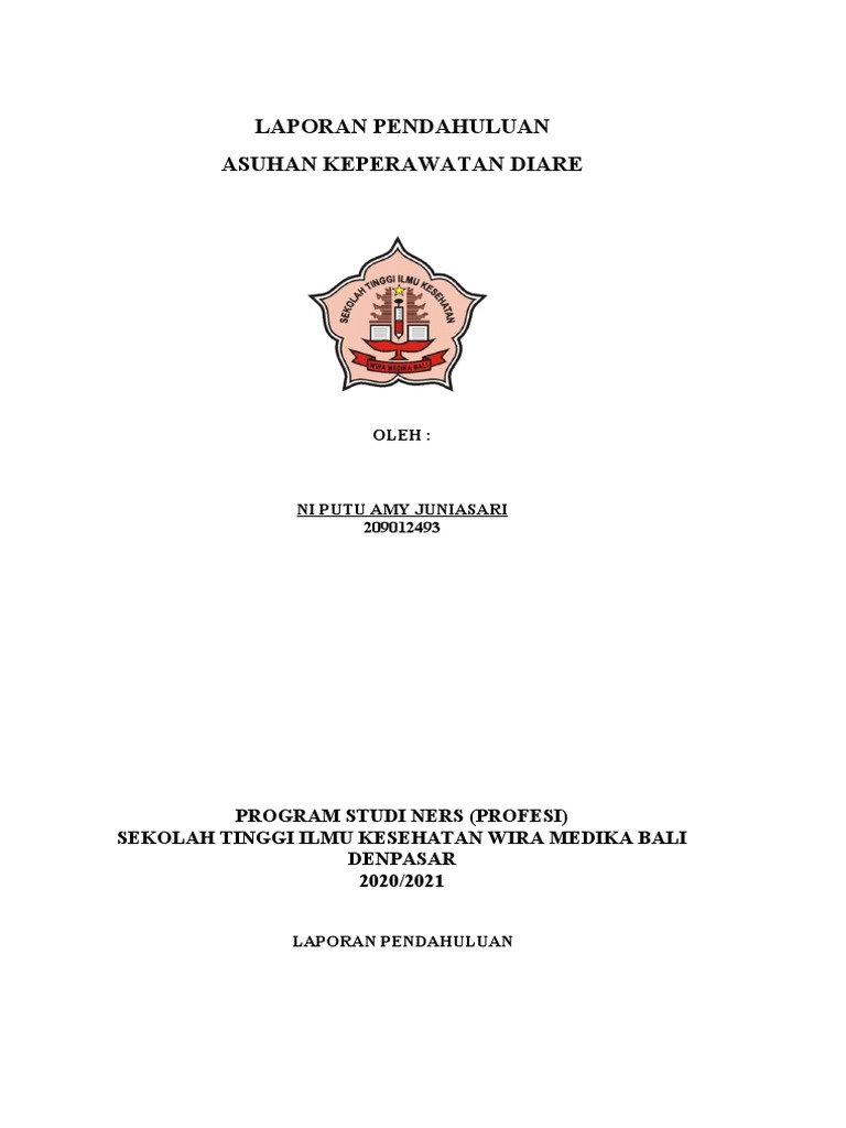 LP Diare Amy | PDF | Kesehatan Holistik | Teknologi & Rekayasa