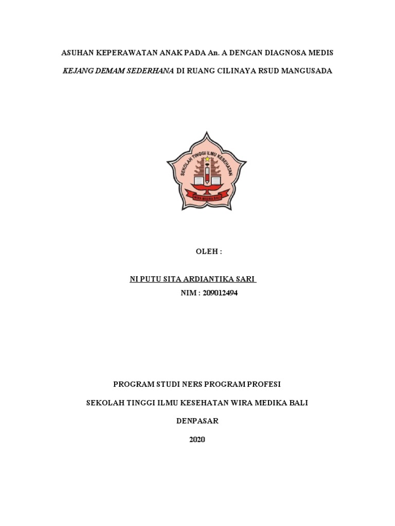 Asuhan Keperawatan Kejang Demam Anak | PDF