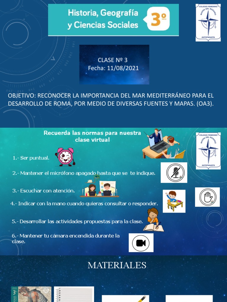 Clase 3la Importancia Del Mar Mediterraneo Descargar Gratis Pdf Mar
