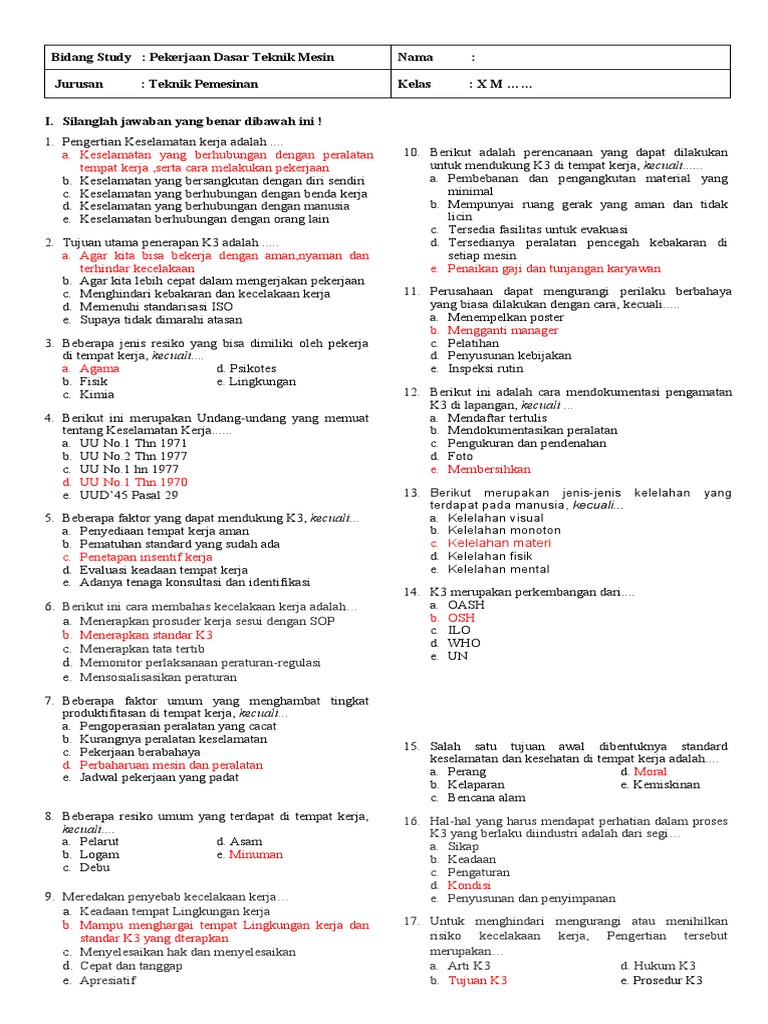 Keselamatan Kerja dan Teknik Pemesinan | PDF | Seni | Komputer