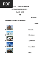 UKG EVS Exam Instructions | PDF | Science & Mathematics | Technology ...