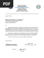 Request Letter Transportation | PDF