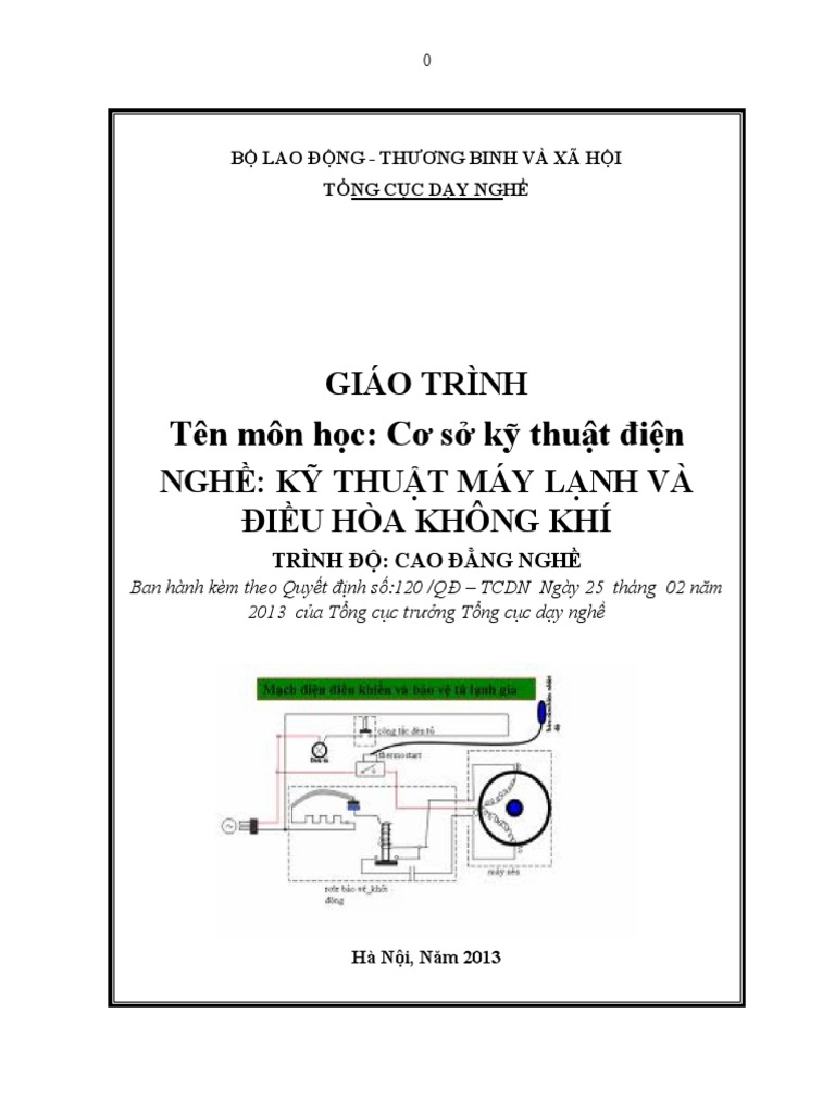 MH 09 Giao Trinh Co So Ky Thuat Dien CĐN | PDF