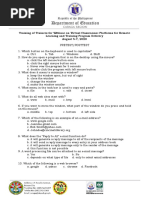 Level 1 Educator Exam - GCE Level 1 - Quiz A - Google Skills | PDF ...