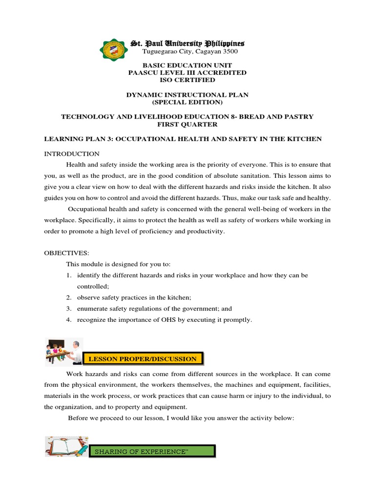 TLE-8 Module 3 | PDF | Occupational Safety And Health | Waste Management