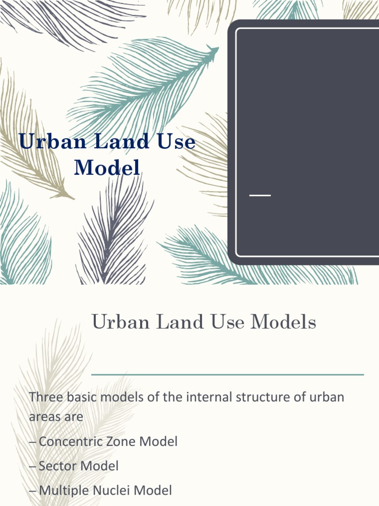 Urban Land Use Models Explained | PDF | Suburb | Apartment