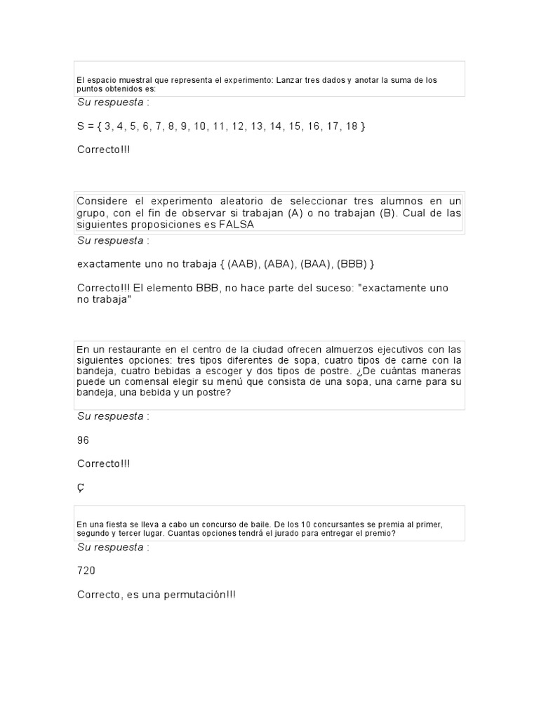 Act. 5 y 6 Probabilidad | PDF | Probabilidad | Combinatoria