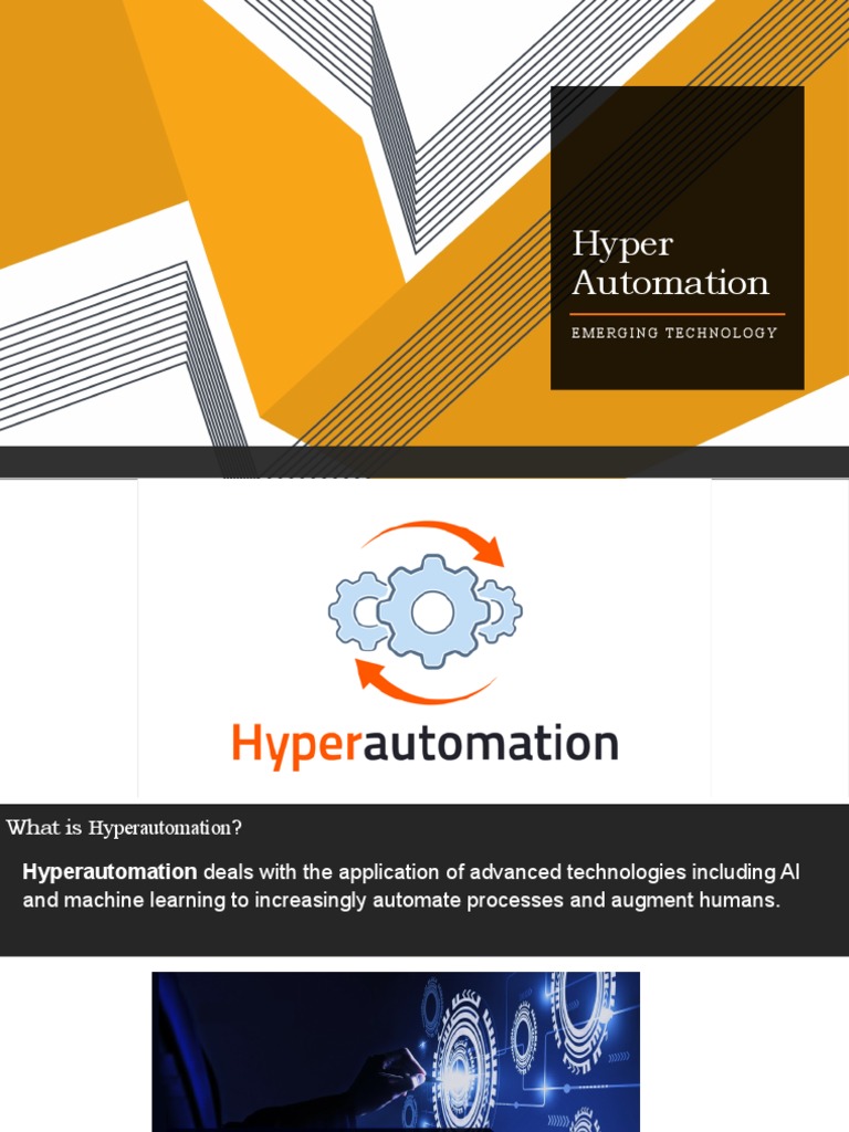 Hyper Automation: Emerging Technology | PDF | Business | Computers