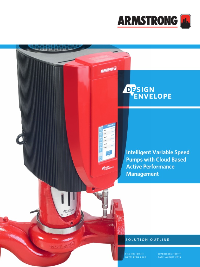 Armstrong Design Envelope Pumps | PDF | Pump | Electric Motor