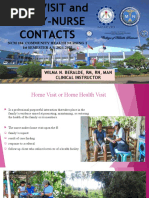 Phases of Home Visit in Nursing | PDF | Nursing | Health Sciences
