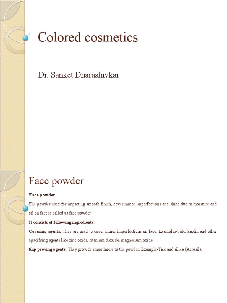 Cosmeticology Colored Cosmetics | PDF | Wax | Nail (Anatomy)