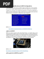 HP BIOS Configuration Utility (BCU) Guía Del Usuario | PDF | Bios | Archivo de computadora