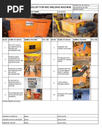 Hilti Machine Checklist | PDF