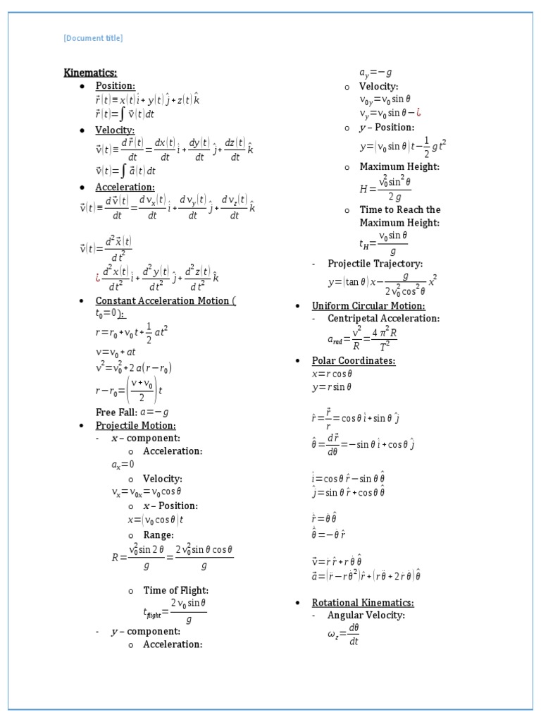 TM Final | Descargar gratis PDF | Acceleration | Rotation Around A Fixed Axis