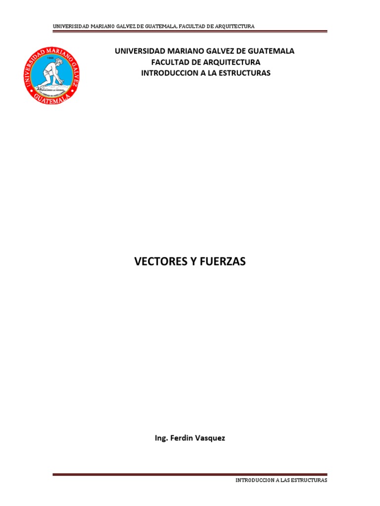 Lectura Vectores y Fuerzas | PDF | Fuerza | Vector Euclidiano
