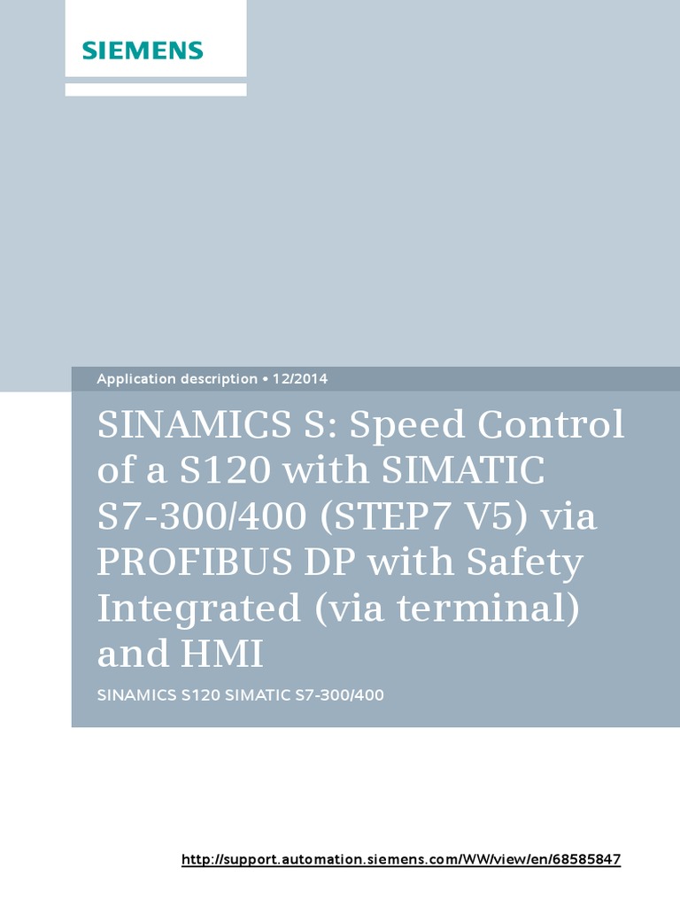 Sinamics s120 DP at s7-300400 Docu v1d1 en | PDF | Ip Address | Parameter (Computer Programming)