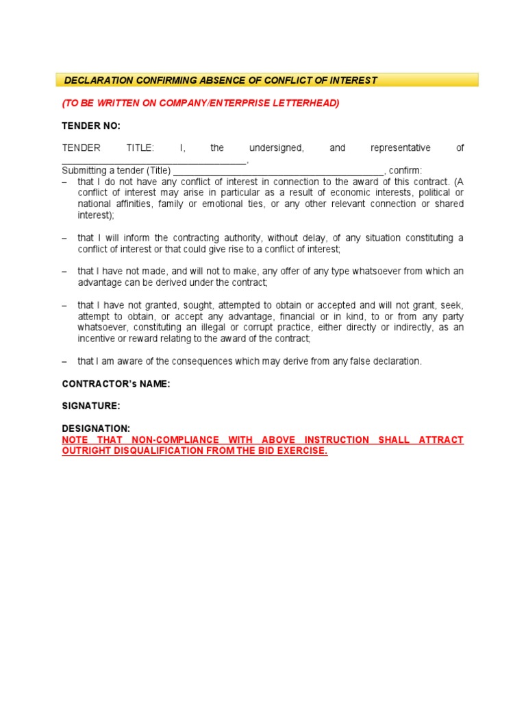 Other Compliance Tender Documents. | PDF | Occupational Safety And ...