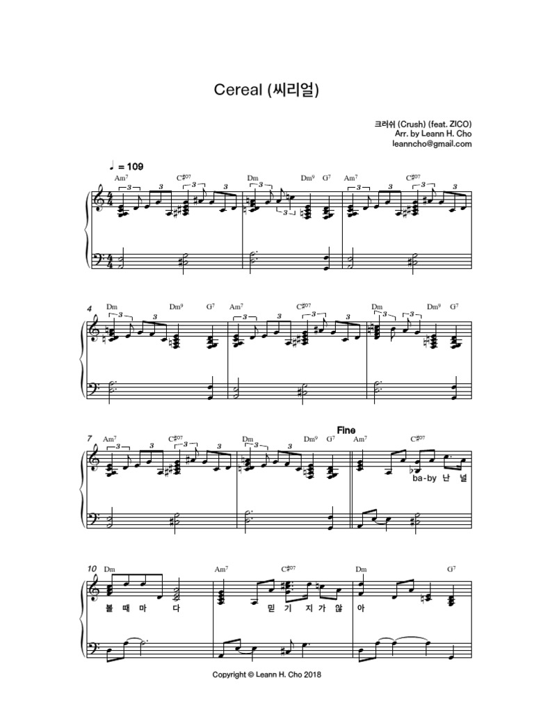 Crush - Cereal | PDF
