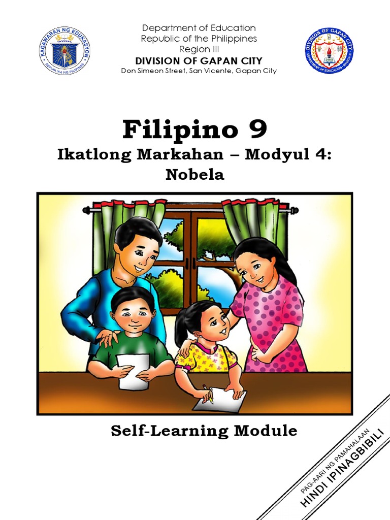 Filipino 9 SLMs 3rd Quarter Module 4 | PDF