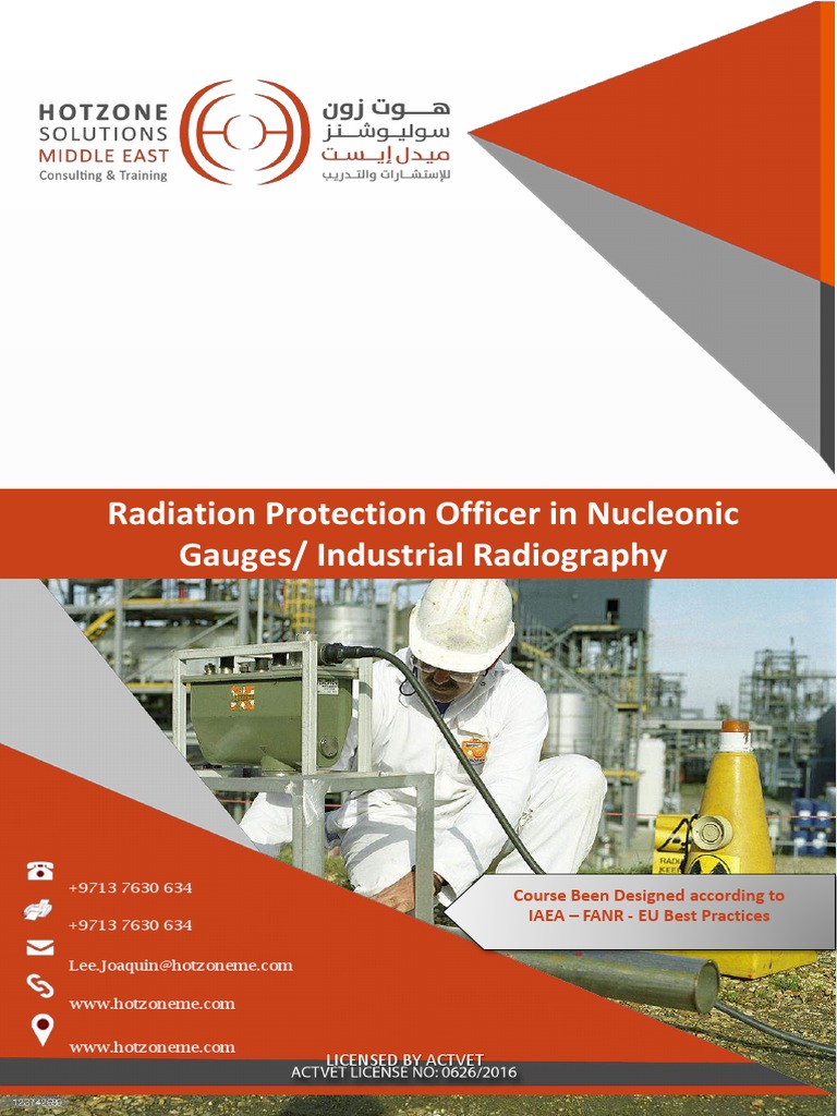 Radiation Safety Training for Professionals | PDF | Ionizing Radiation ...