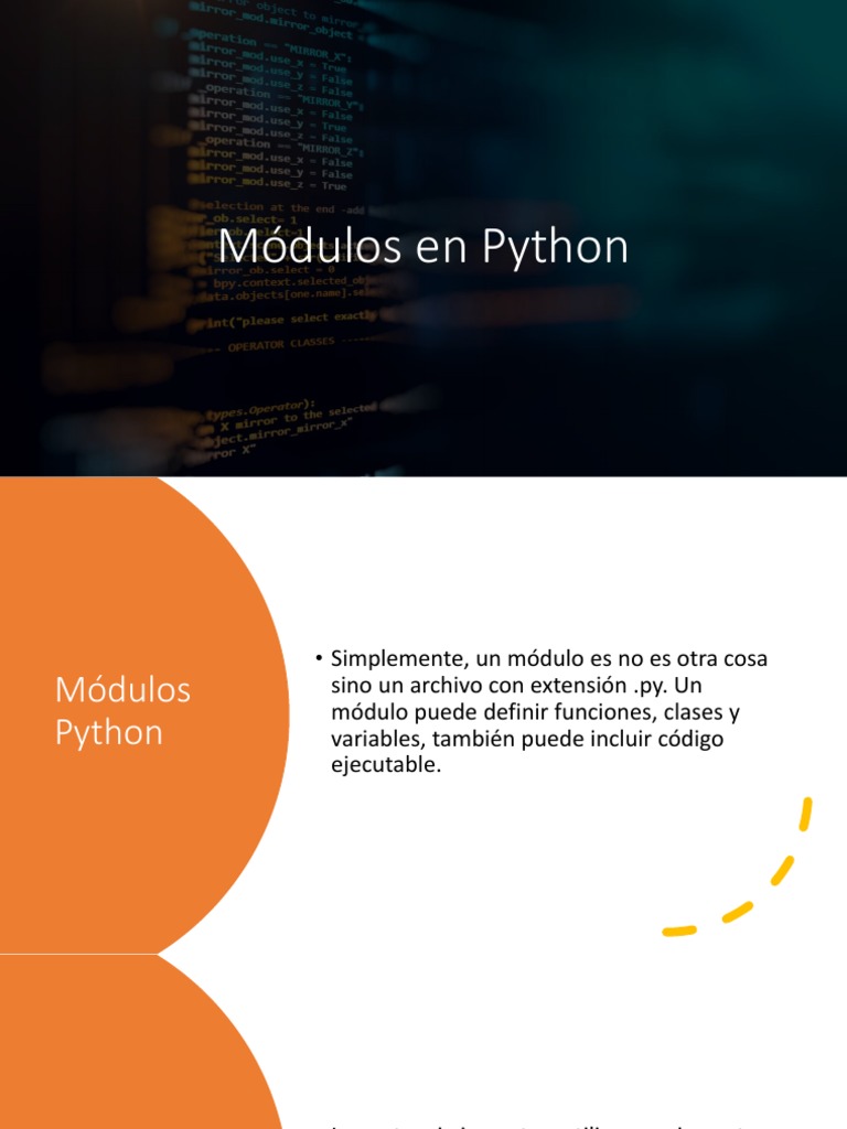 2.1 Modulos - Python | PDF