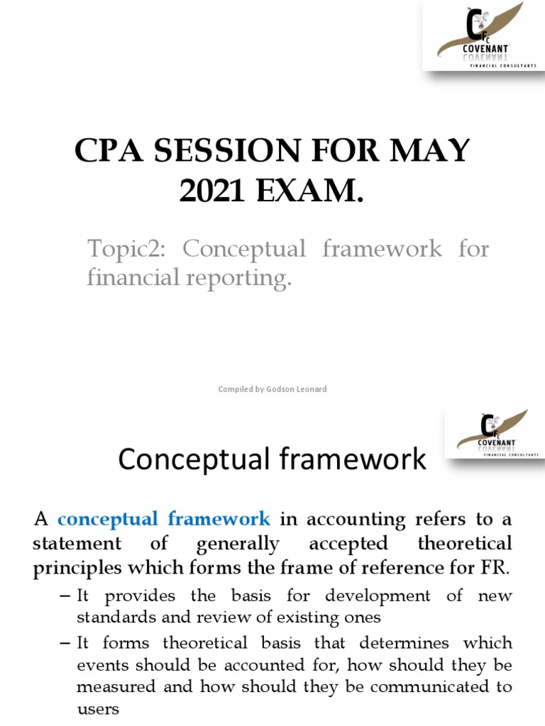 B2&C1 Conceptual Framework | PDF | Historical Cost | Financial Capital