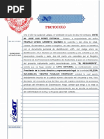 Acta de Protocolizacion | PDF | Ley común | Instituciones sociales