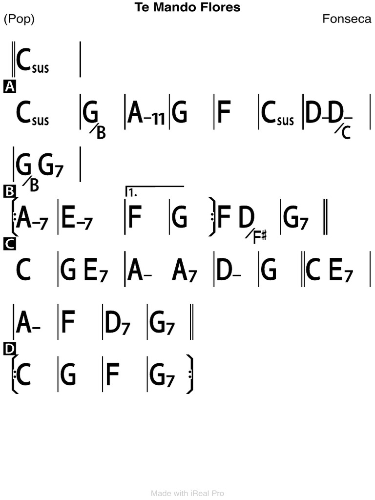 Te Mando Flores | PDF