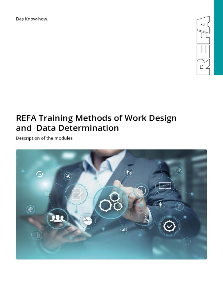 Refa Training Methods English | PDF | Evaluation | Design