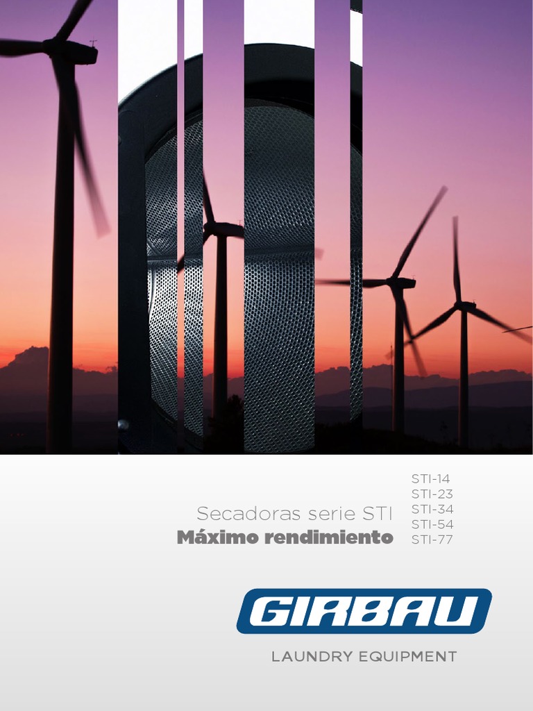 Secadoras Girbau Serie STI: Eficiencia y Rendimiento | PDF | Vapor ...