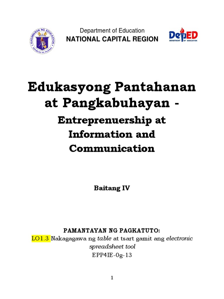 Epp4 Ie Slem1 Week6 Final Validated | PDF