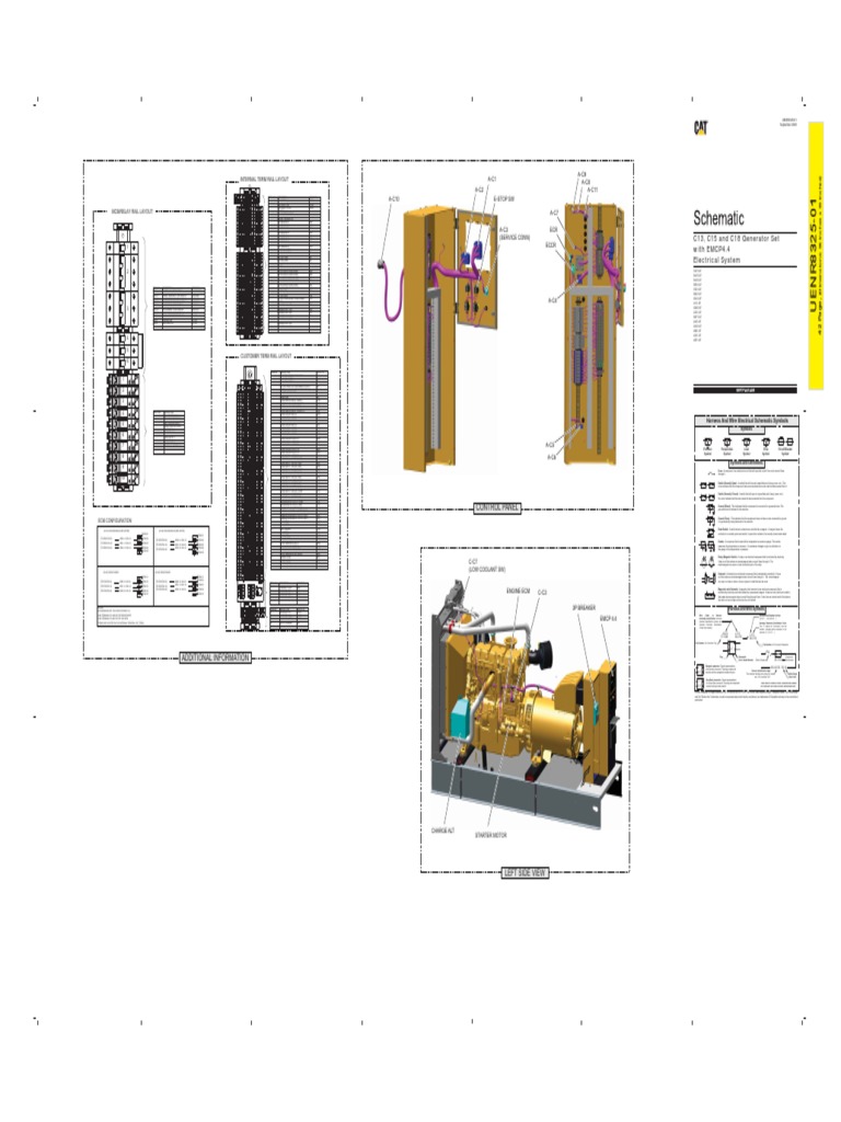 Control Panel: C13, C15 and C18 Generator Set Electrical System With ...