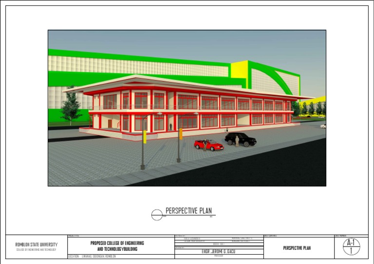 A1 Perspective Plan | PDF