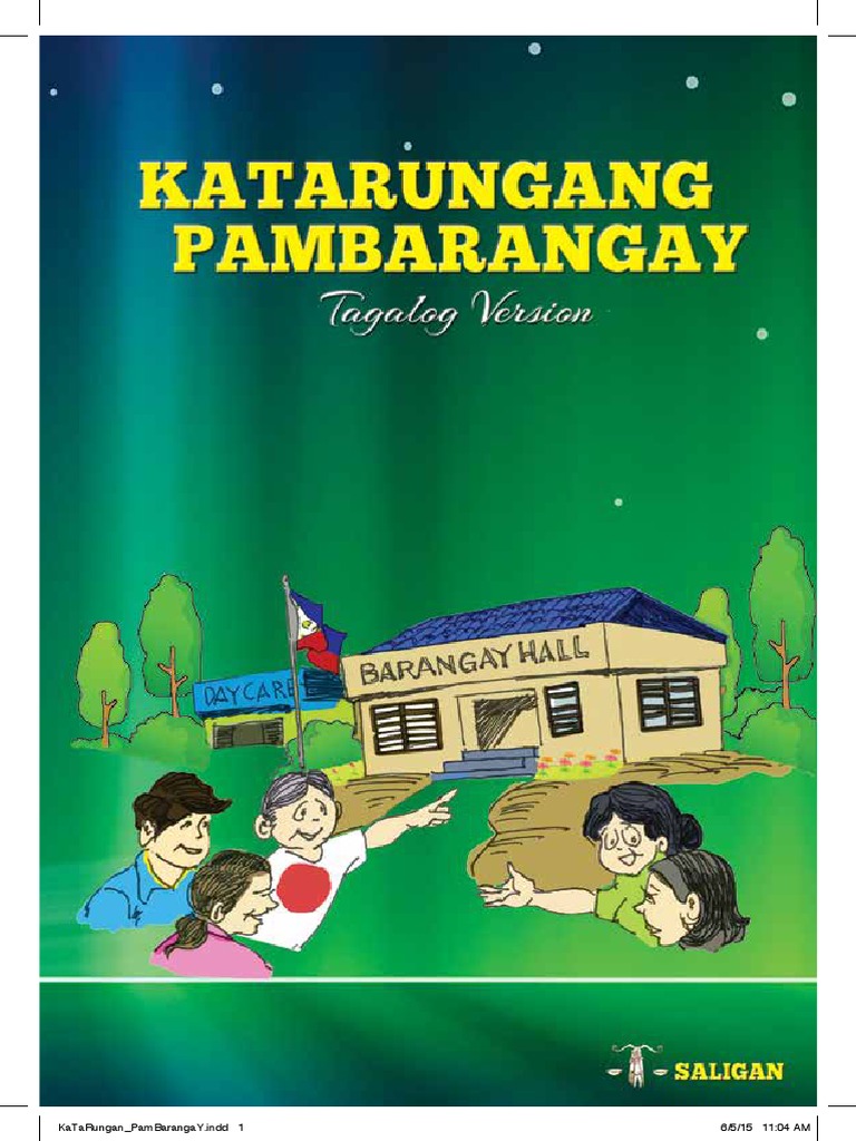 Katarungan Pambarangay Primer | PDF
