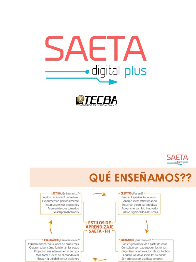 Saeta | PDF | Crecimiento personal y profesional | Negocios