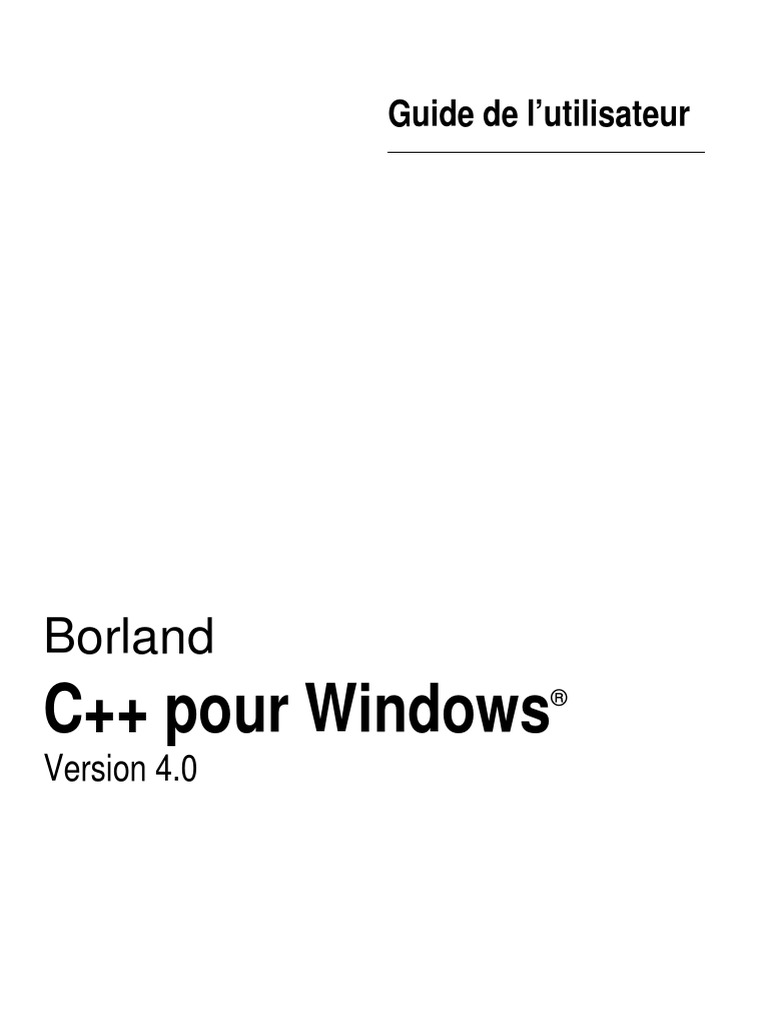 0064 Cours Programmation C Windows | PDF | Bibliothèque logicielle ...