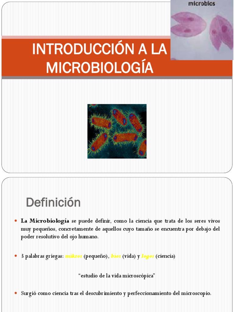 Introduccion A La Microbiologia | PDF | Microbiología | Microorganismo
