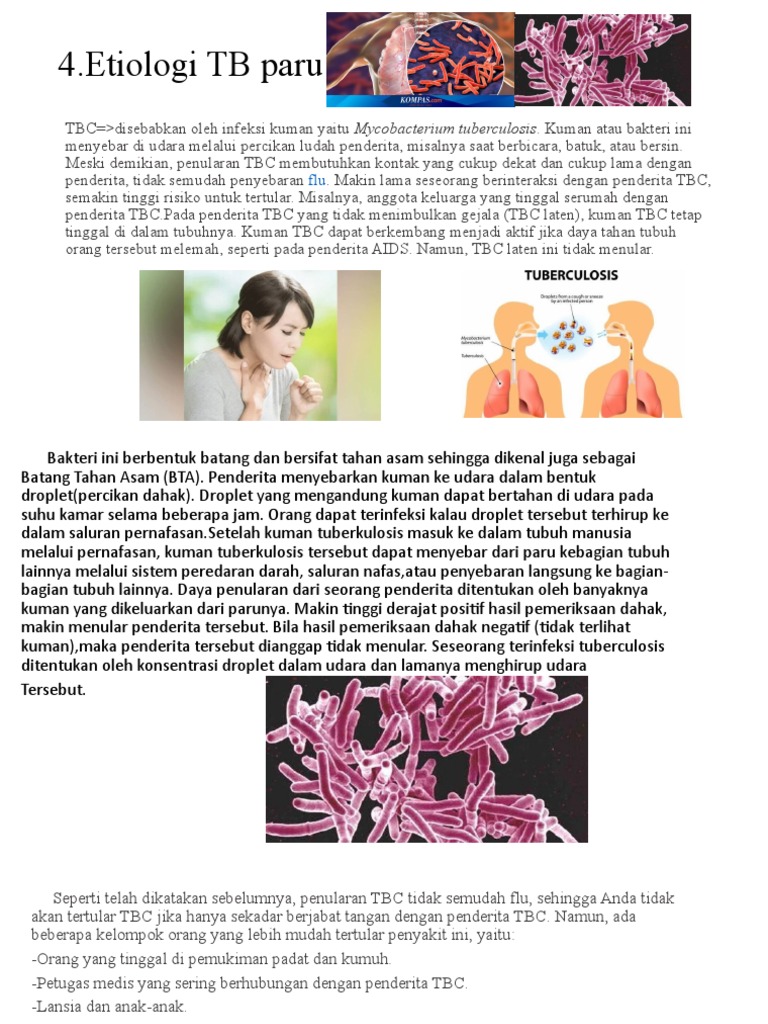 Etiologi TB Paru | PDF