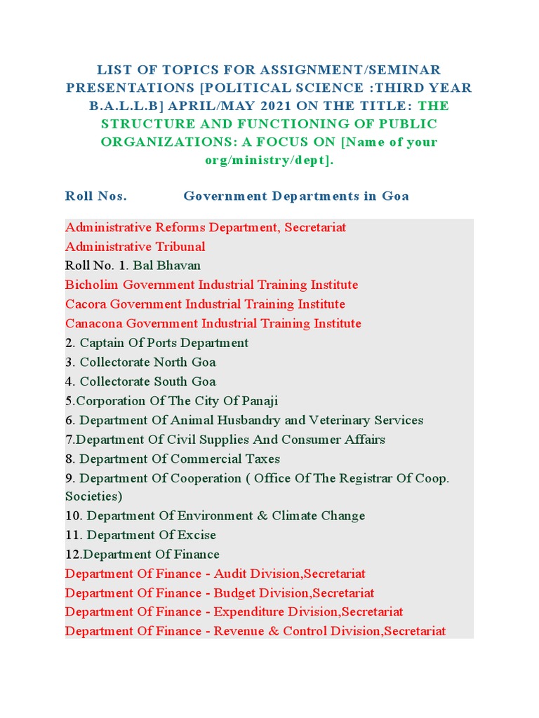 Public Administration Assignment | PDF | Business | Foods