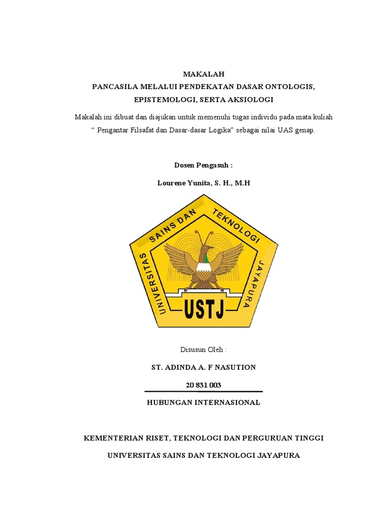 Makalah Uas Filsafat | PDF