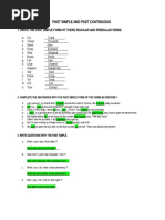 Alfred's Daily Routine - Answer Key | PDF