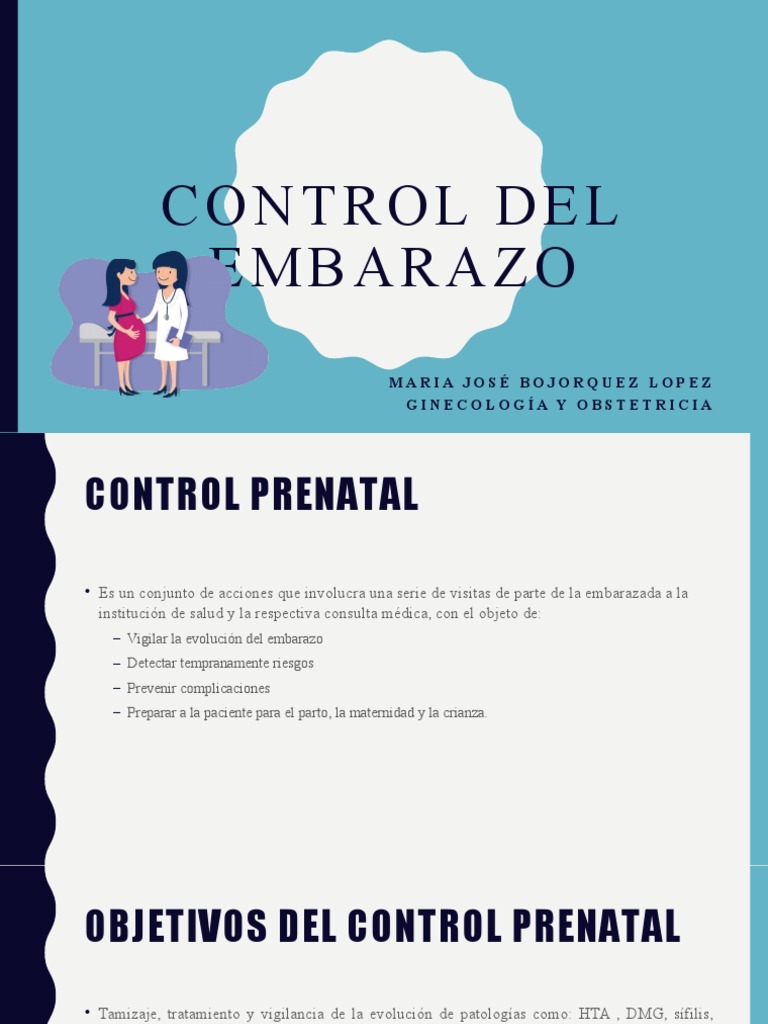 Control Del Embarazo | PDF | El embarazo | Parto