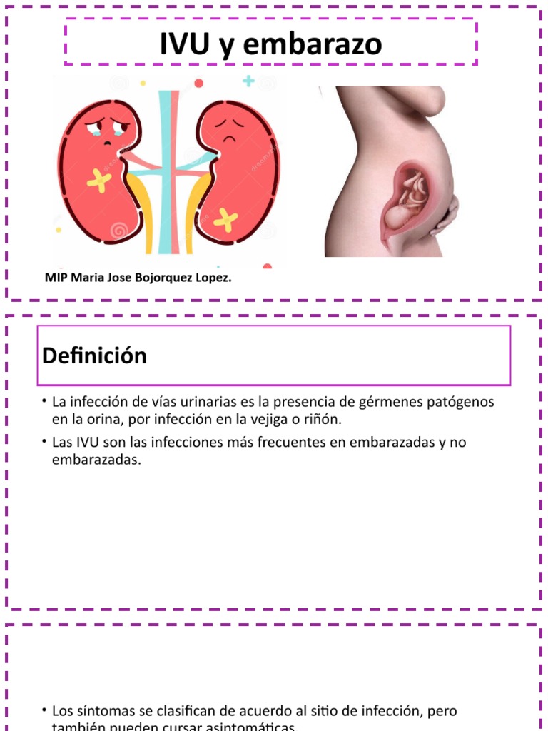 IVU y Embarazo | PDF | Infección del tracto urinario | Medicina