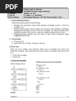 Flowchart Struktur Percabangan - 4 | PDF