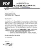 Request Letter To DPWH | PDF | Government | Philippines
