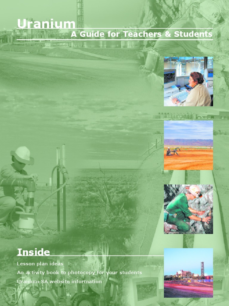 Uranium: A Guide For Teachers & Students | PDF | Radiation | Uranium