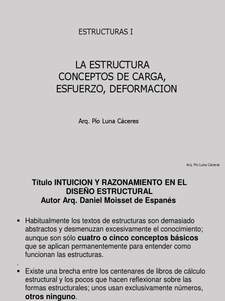 Conceptos Estructurales Basicos | Descargar gratis PDF | Estrés ...