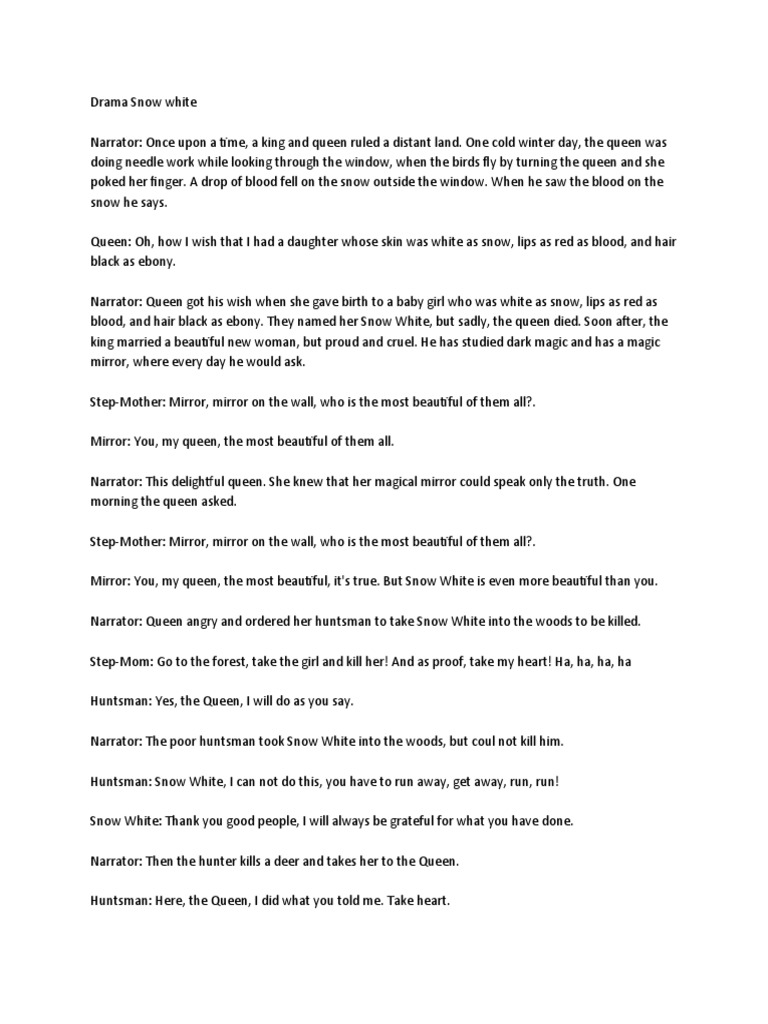 The Tale of Snow White: A Summary of the Classic Fairy Tale About a ...