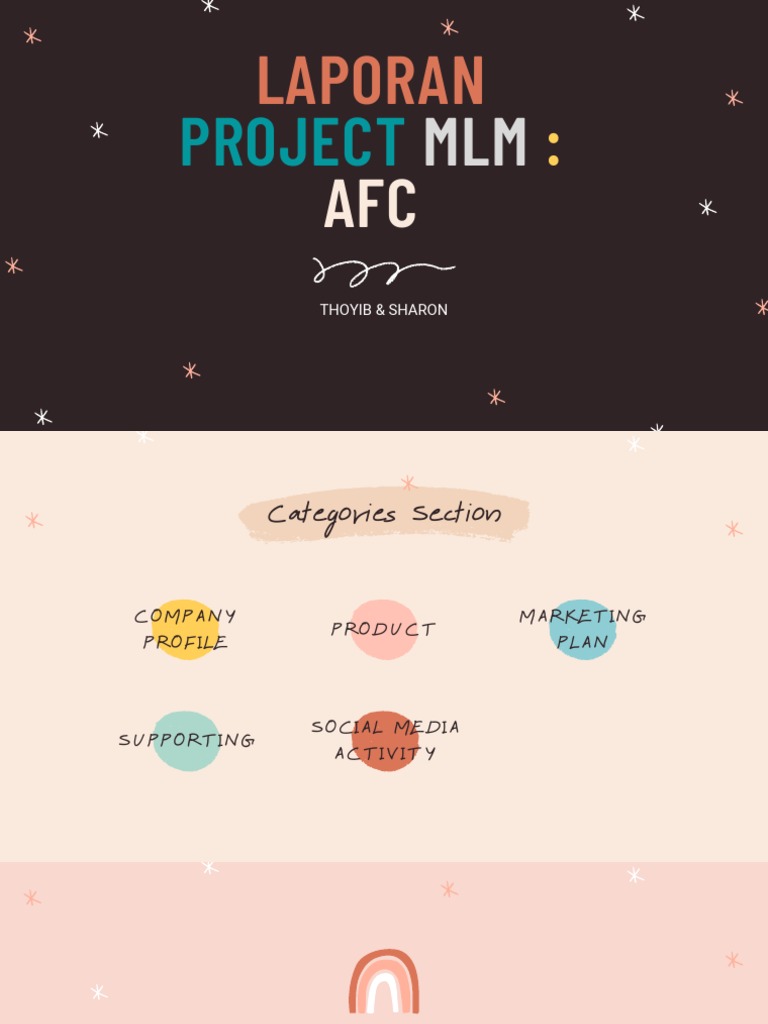 Project MLM Thoyib & Sharon | PDF