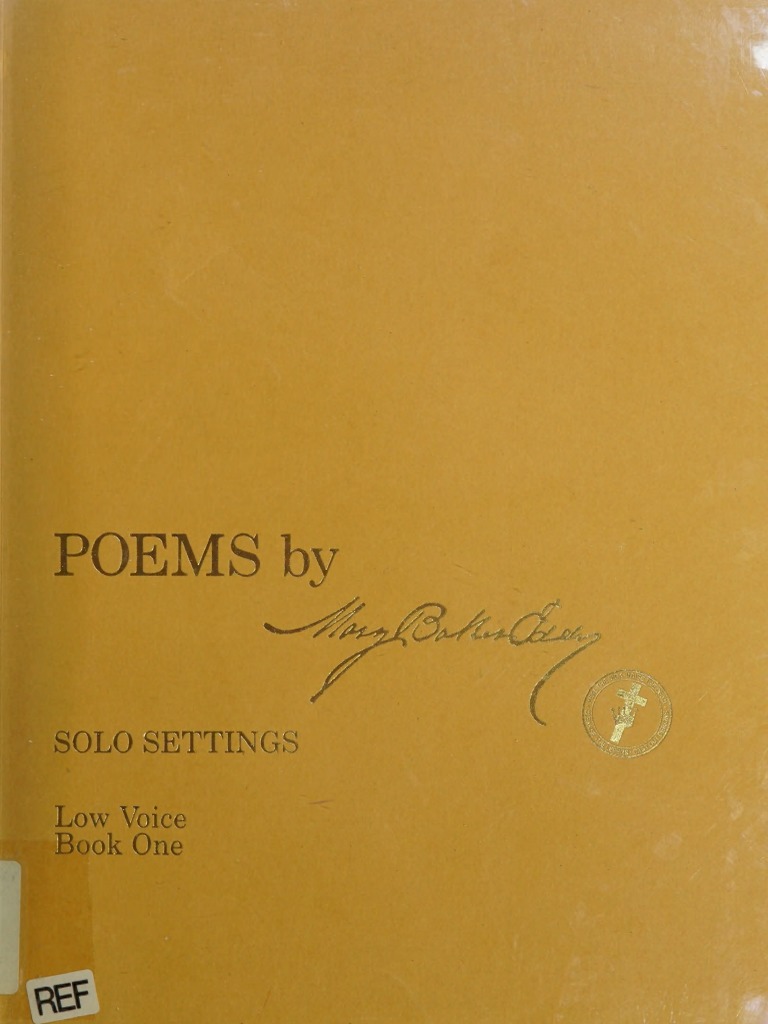 Poems by Mary Baker Eddy - Solo Settings - Unknown | PDF | Christian New Religious Movements ...